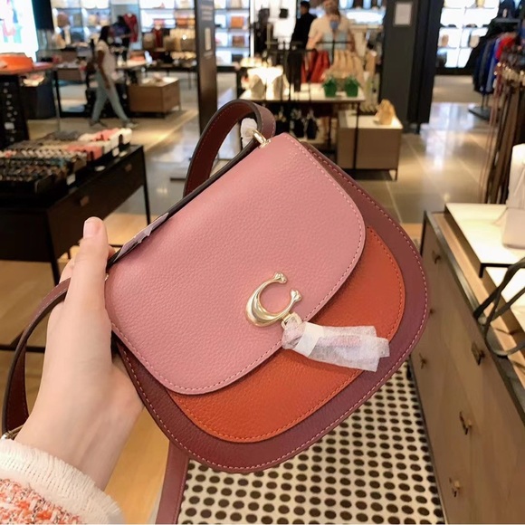 Coach | Bags | Coach Remi Saddle Bag In Colorblock | Poshmark